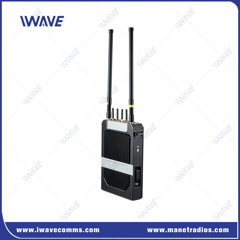 Body Worn Broadband Wireless MANET Mesh Radio 5 Watts RF Power