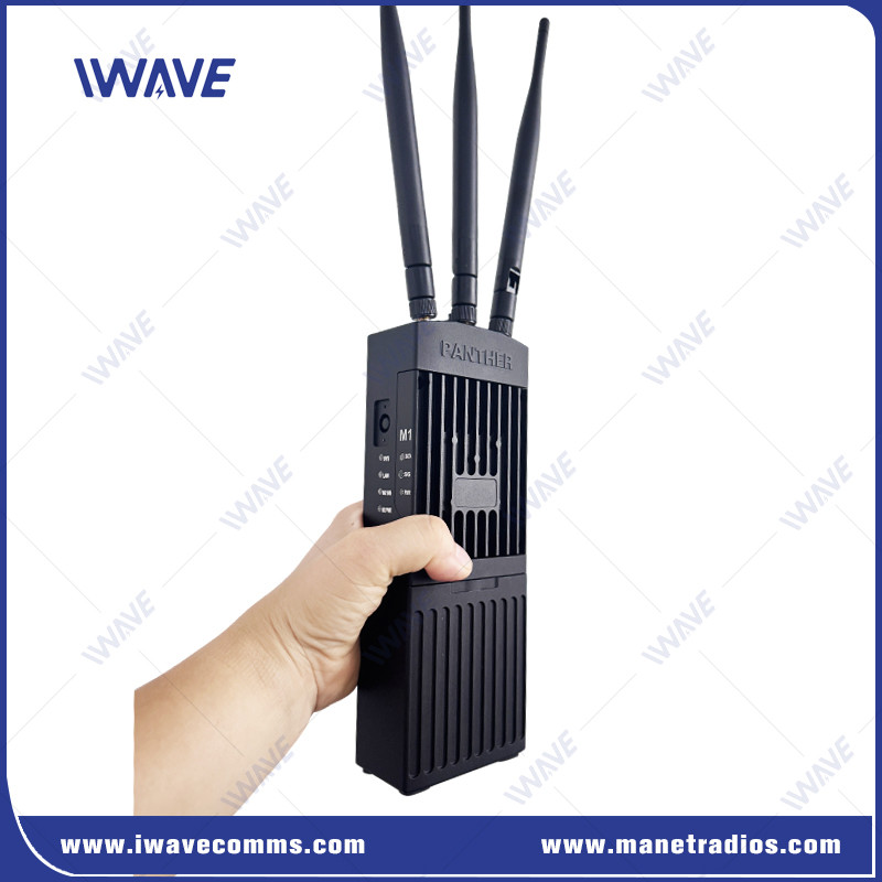 5W Tactical Handheld SDR MANET Mesh Transceiver Featuring 2Tx 2Rx RF ...